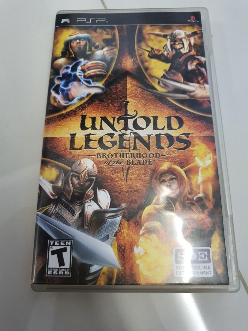 Untold legends for PSP, Video Gaming, Video Games, PlayStation on Carousell