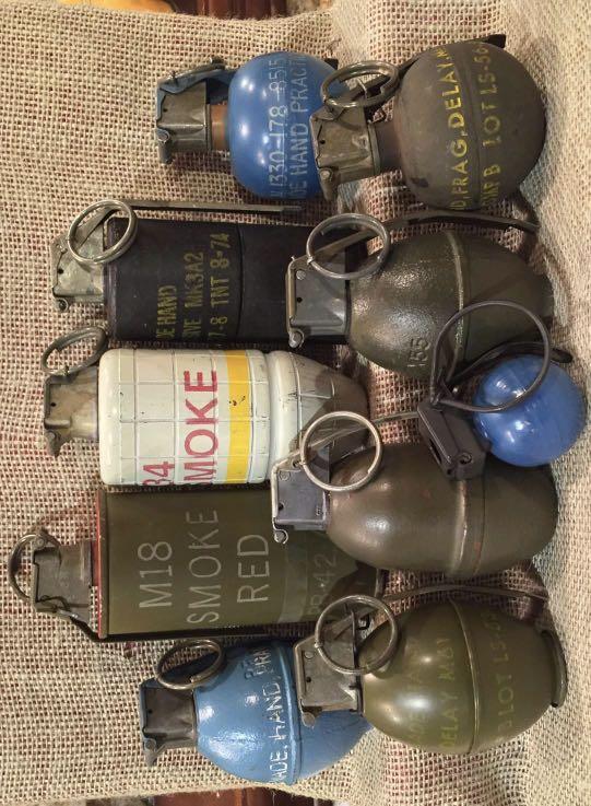 US Army Grenades and Pyrotechnics Manual, Hobbies & Toys, Memorabilia ...