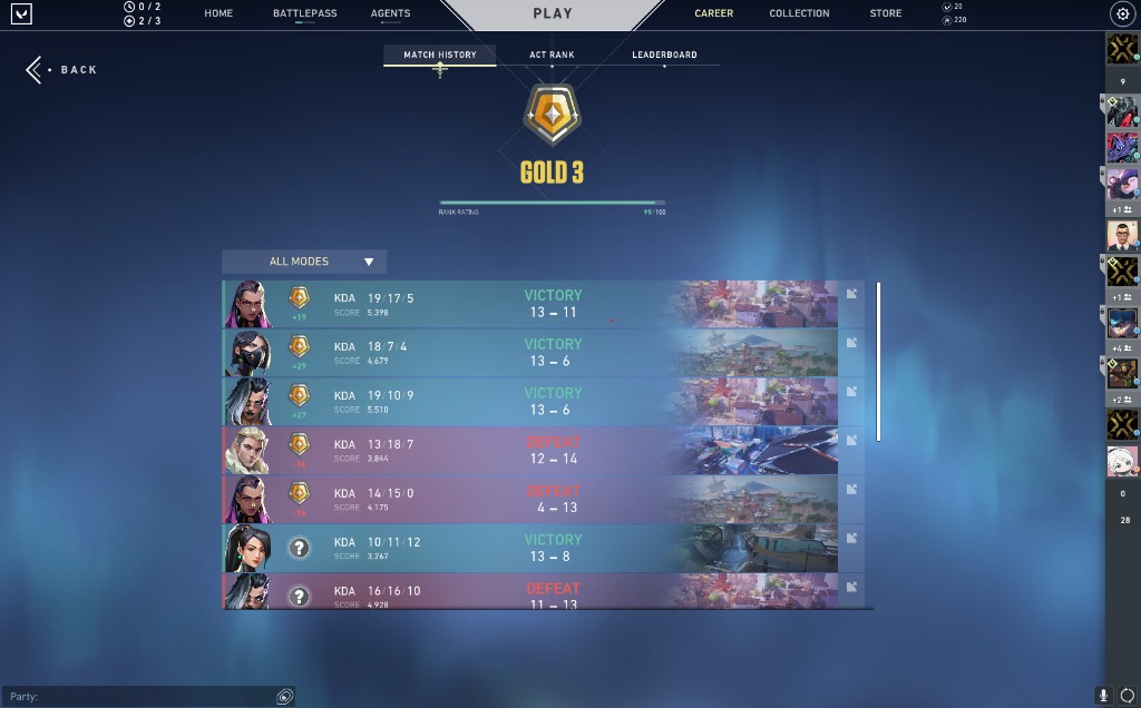 Valorant Gold 3 with immortal buddy, Video Gaming, Video Games, Others ...