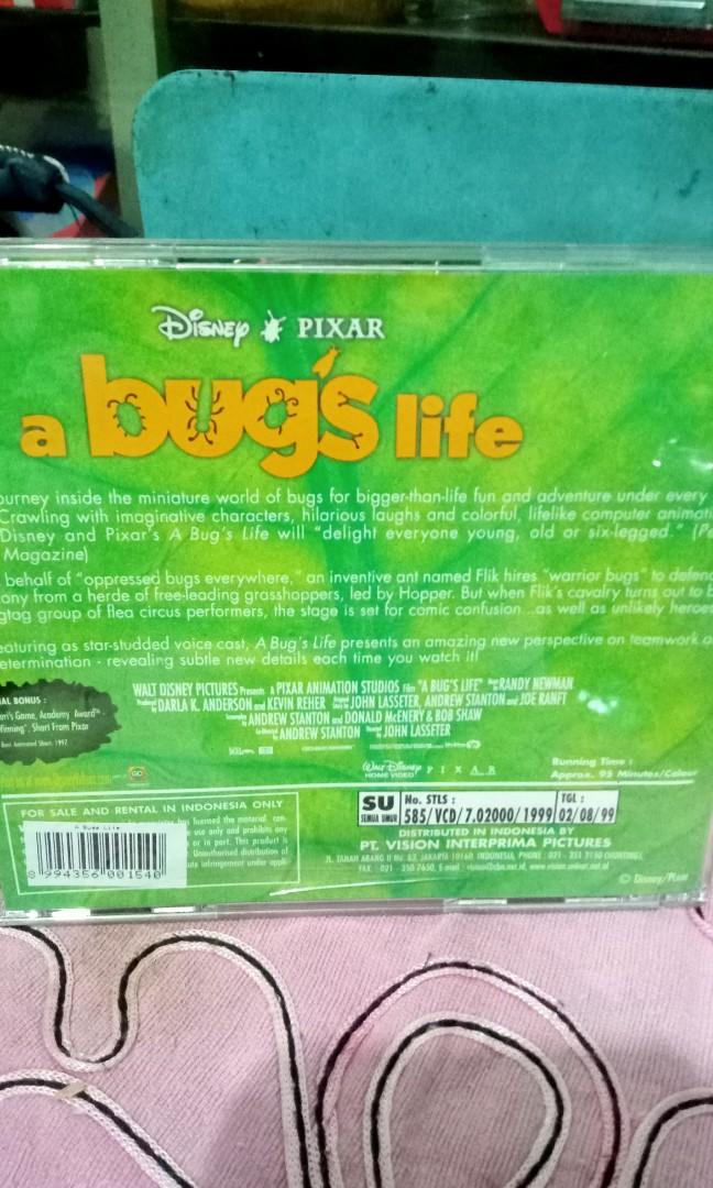 VcD moviE A BUGS LIFE animasi, Musik & Media, CD, DVD & Lainnya di ...
