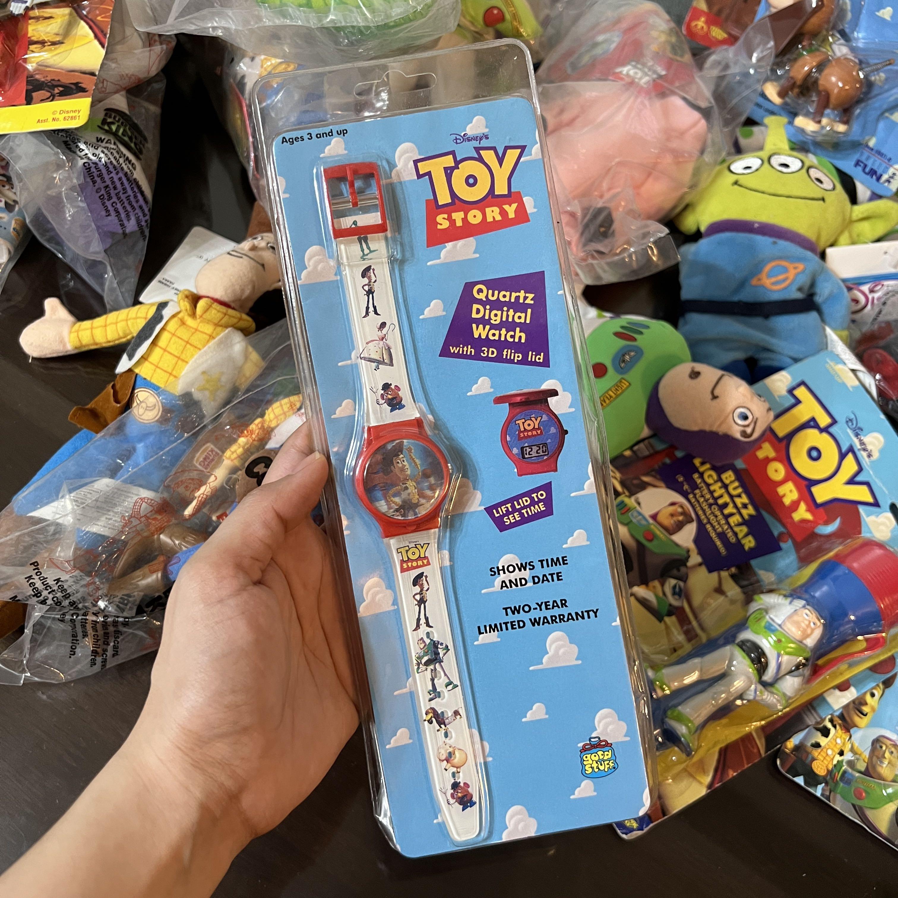 Vintage 1995 Toy Story Woody Disney Pixar Watch by Hasbro, Mobile ...