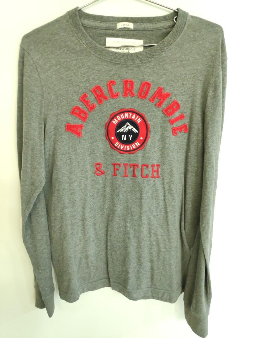 Vintage Abercrombie & Fitch long sleeve shirt, Men's Fashion, Tops & Sets, Tshirts & Polo Shirts ...