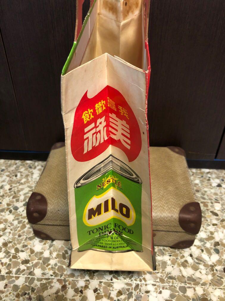 Vintage Milkmaid & Milo Paper Bag, Hobbies & Toys, Memorabilia ...