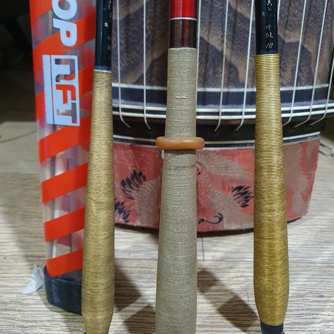 Vintage Tenkara fishing rods Daiwa NFT Powerloop Carbon Construction ...