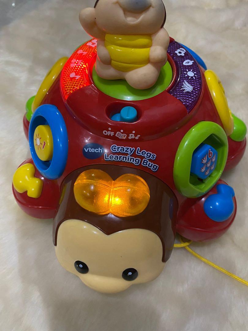 Vtech Crazy Legs Learning Bug Babies Kids Infant Playtime On Carousell