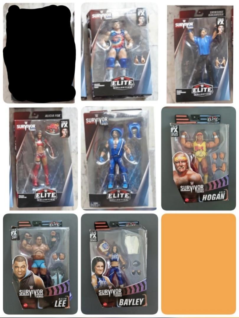 WWE Fan Takeover Elite Cole Ricky Steamboat Survivor Series Morrison ...