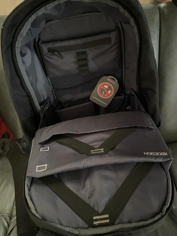 XDESIGN BOBBY ANTI-THEFT BACKPACK (BLACK), Men's Fashion, Bags ...