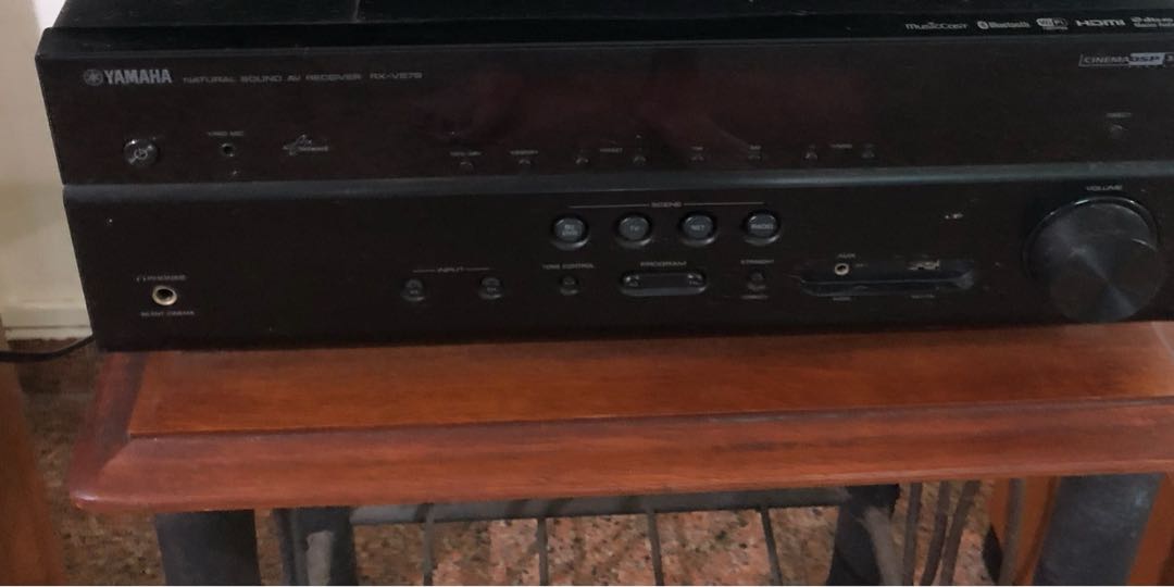 Yamaha AV Receiver RX-V579, Audio, Soundbars, Speakers & Amplifiers on ...