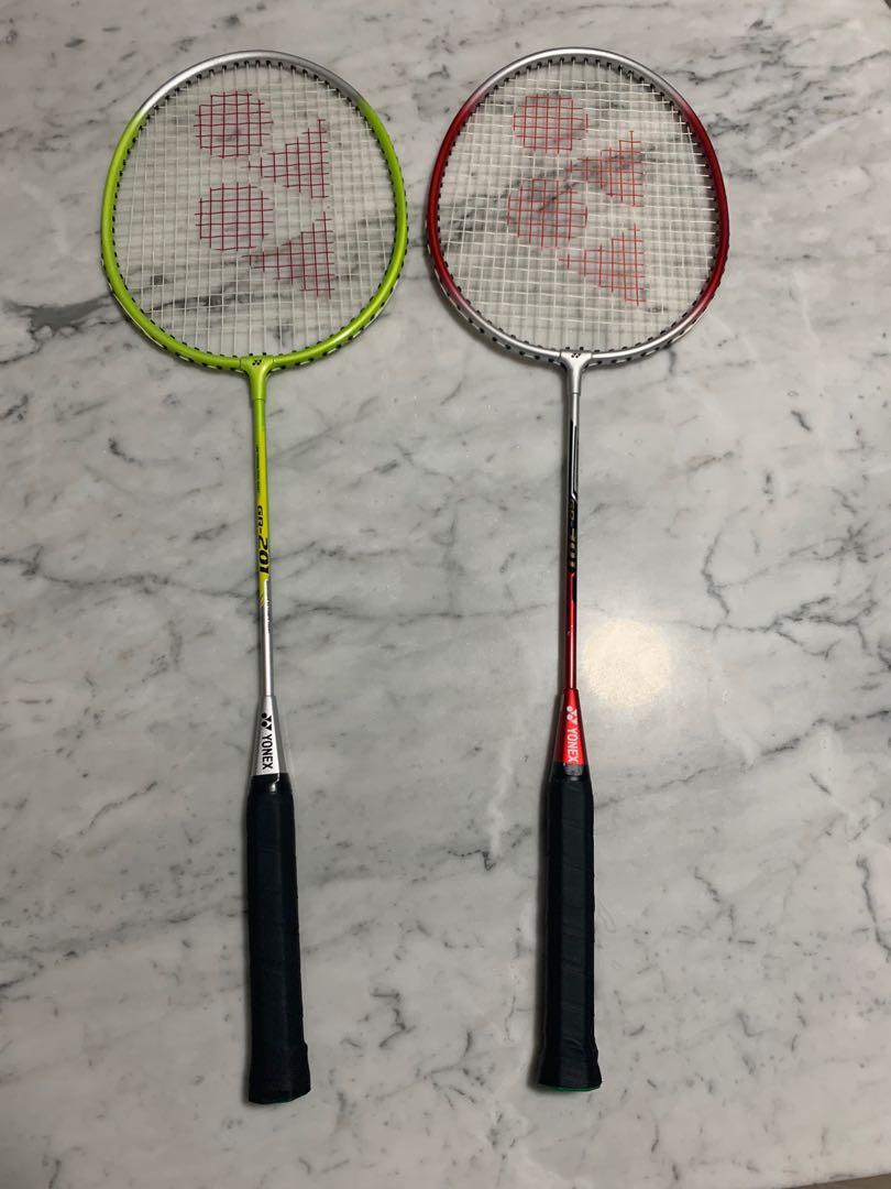 Yonex GR-301 and GR-201, Sports Equipment, Sports & Games, Racket ...
