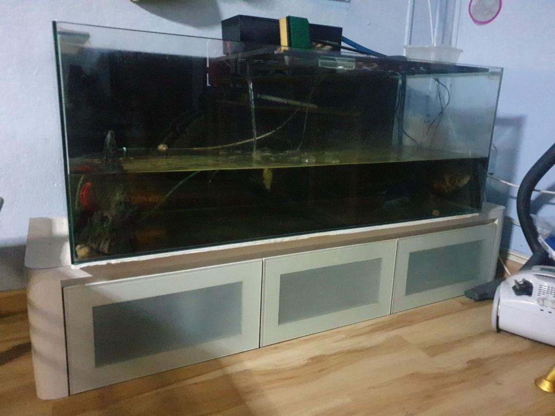 4 feet fish tank, Furniture & Home Living, Furniture, Other Home ...