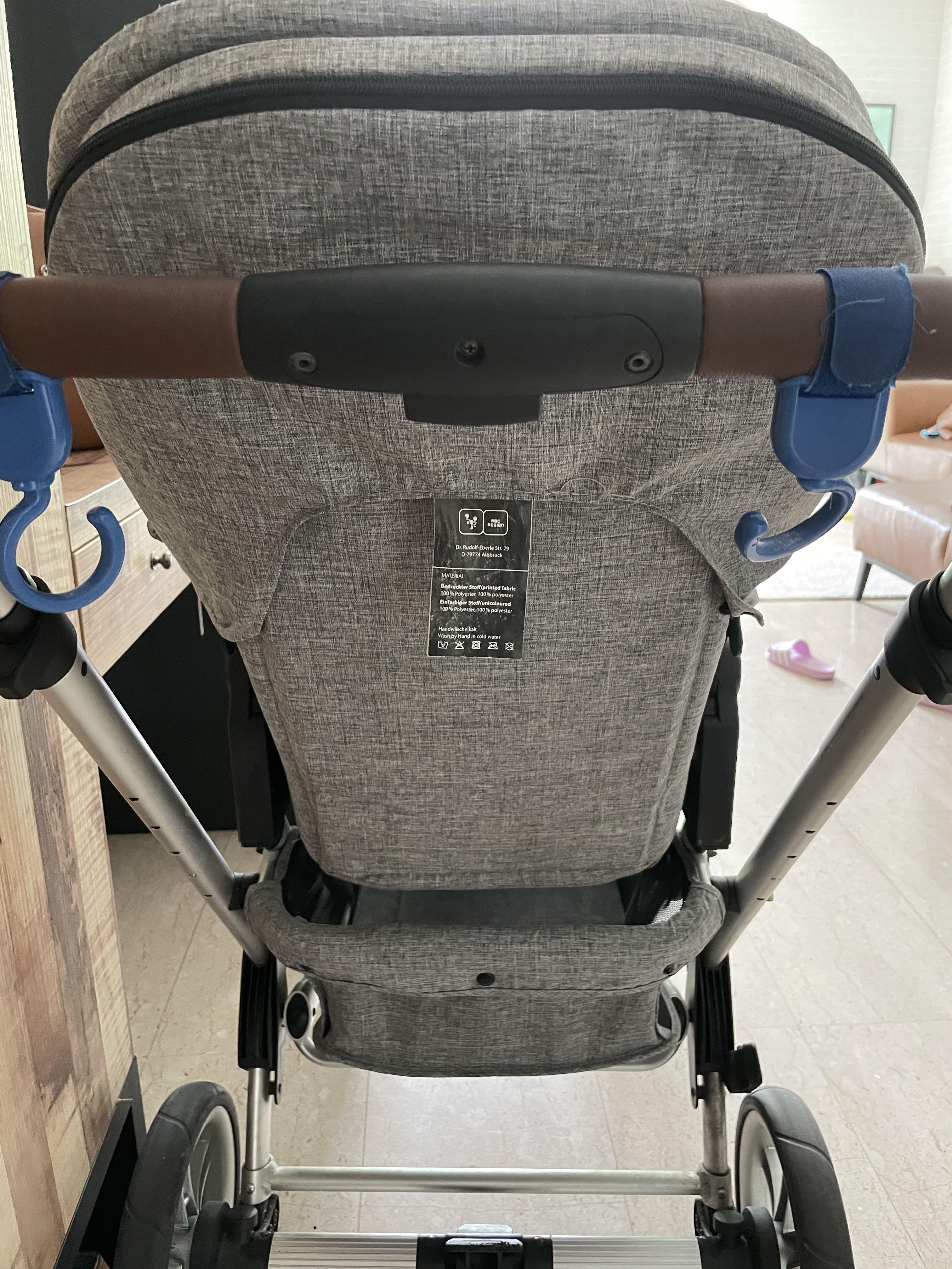 ABC Design Zoom Twin /2 Seat Stroller, Babies & Kids, Going Out ...