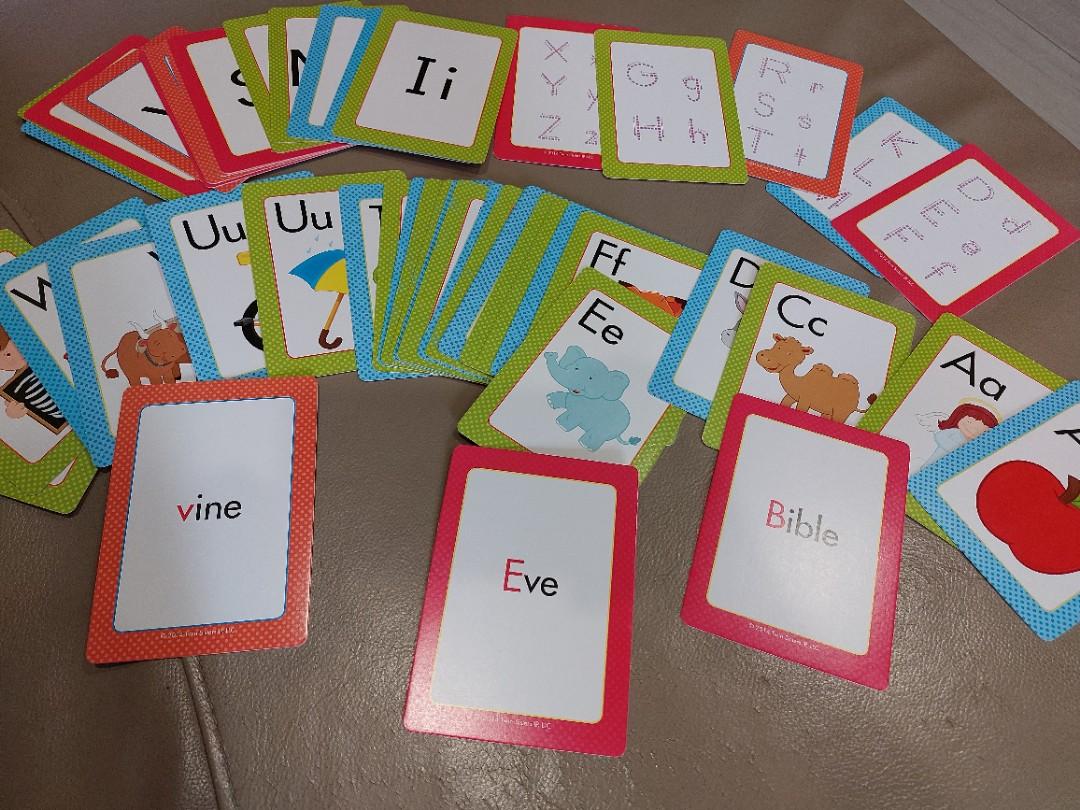 Alphabet Cards-Christian Educational Resource (Preschooler, English ...
