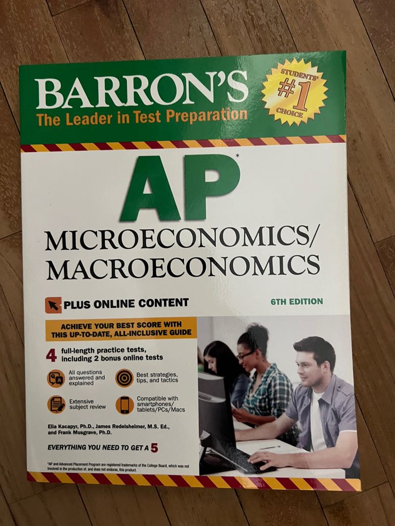 AP Microeconomics and Macroeconomics Textbook, Hobbies & Toys, Books ...