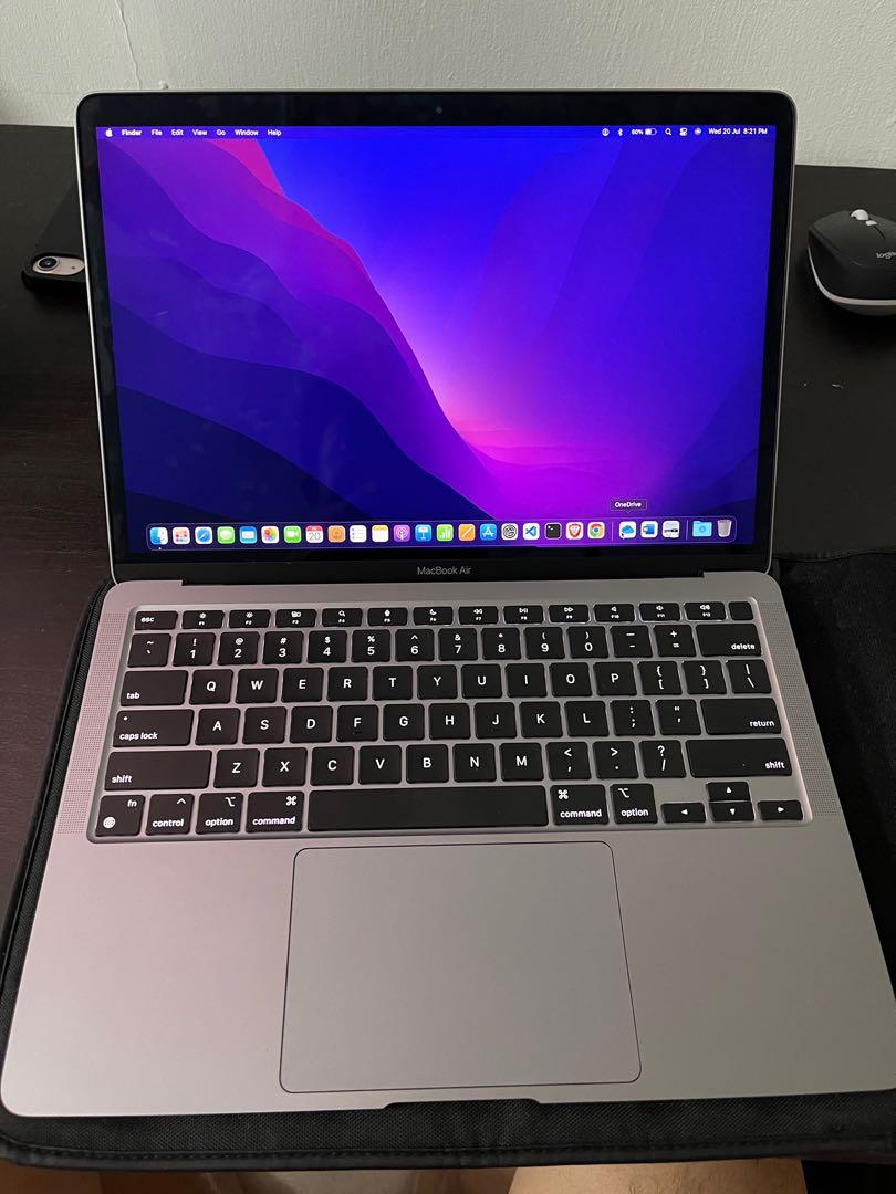 Apple Air M1 Base model, Computers & Tech, Laptops & Notebooks on Carousell