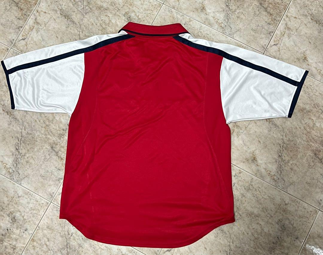 Authentic Arsenal 00/01, 01/02 home kit Dreamcast, Men's Fashion ...