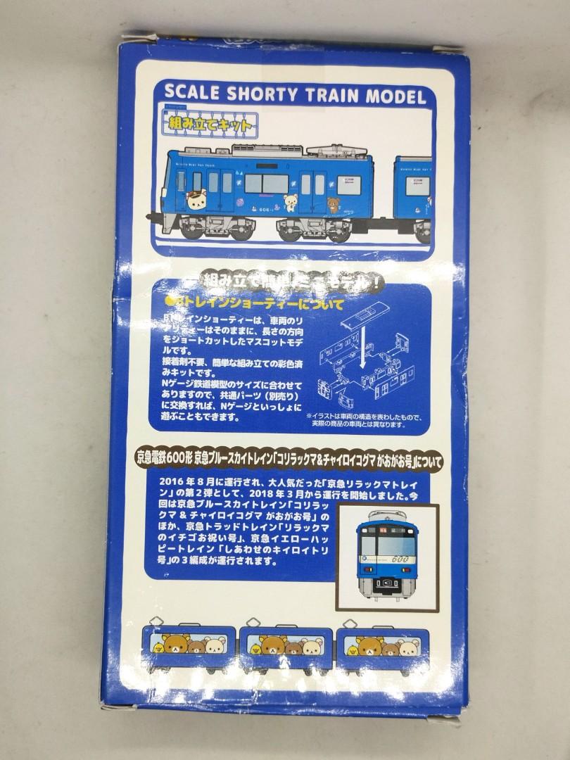 Bandai - Rilakkuma × Keikyu Line - Scale Shorty Train Model, Hobbies ...