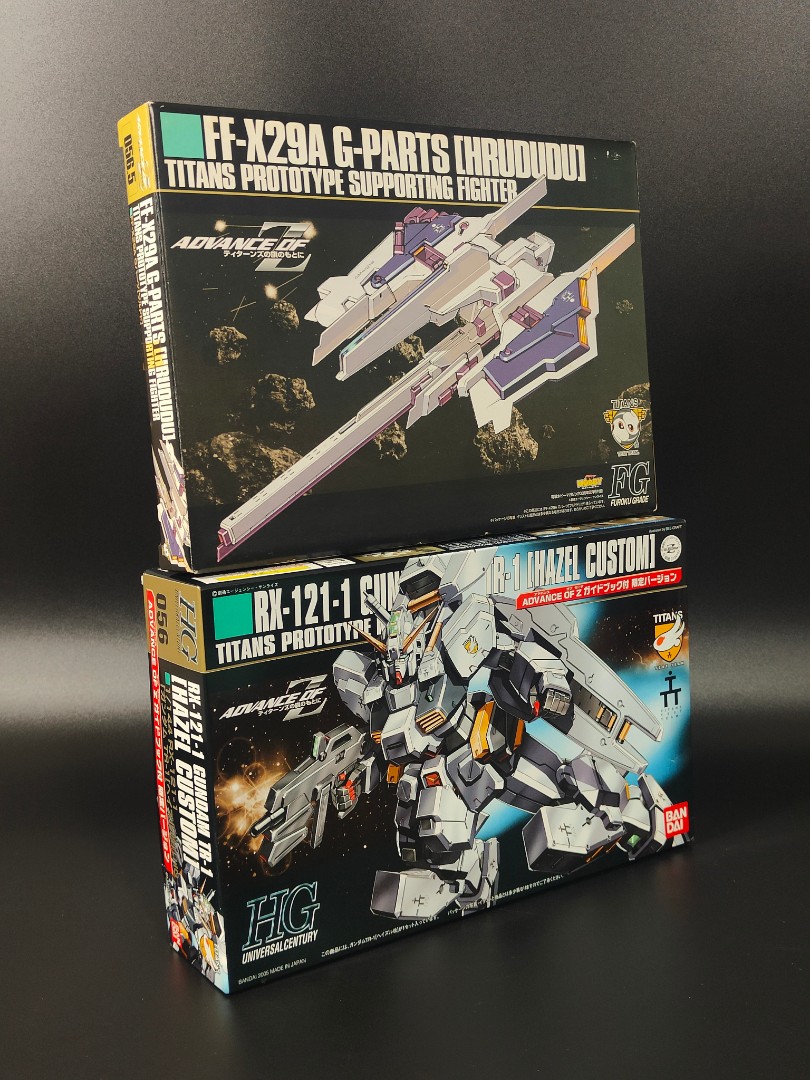 Bandai HGUC 1/144 RX-121-1 Gundam TR-1 Hazel Custom + G-Parts Hrududu, Hobbies & Toys, Toys ...