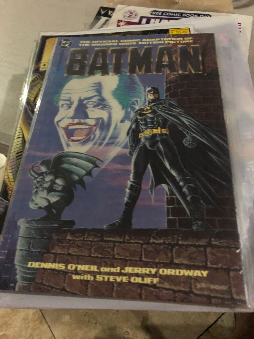 Batman movie adaptation comics tim burton Rare, Hobbies & Toys, Books ...