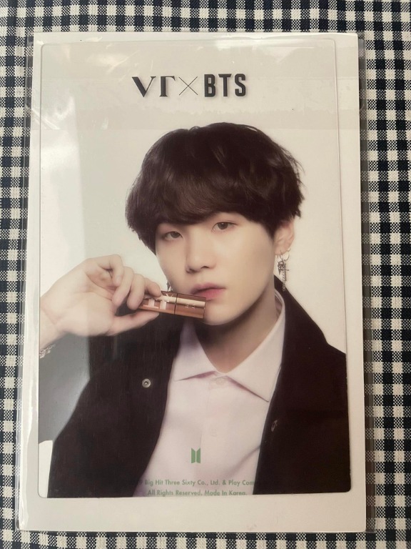 BTS VTx BTS Clear/transparent Postcard Yoongi, Hobbies & Toys ...