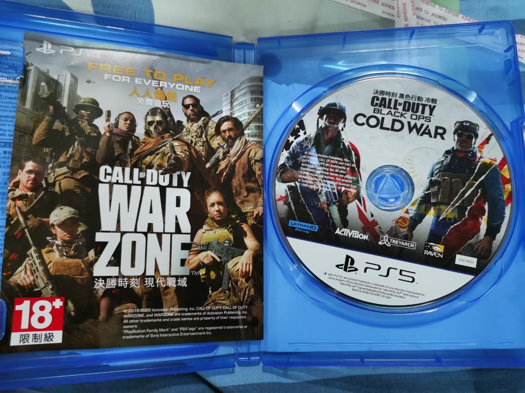 Call of Duty Black Ops Cold War for PS5, Video Gaming, Video Games ...