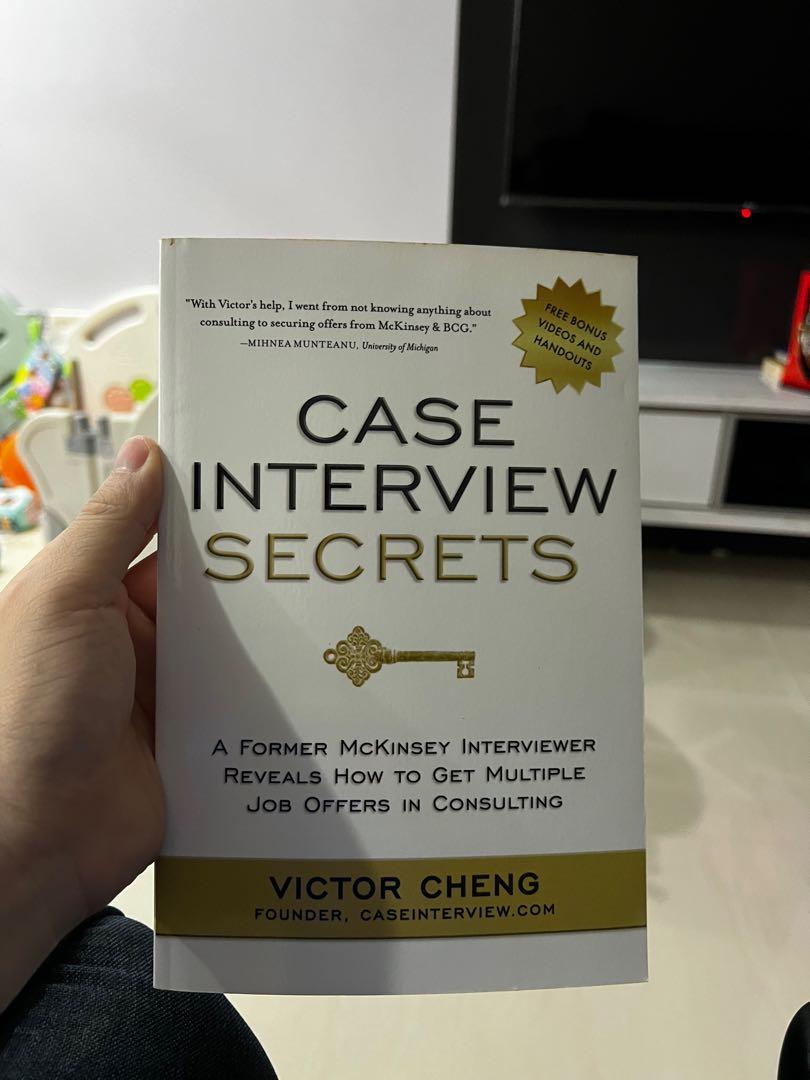Case interview secrets, Hobbies & Toys, Books & Magazines, Textbooks on Carousell