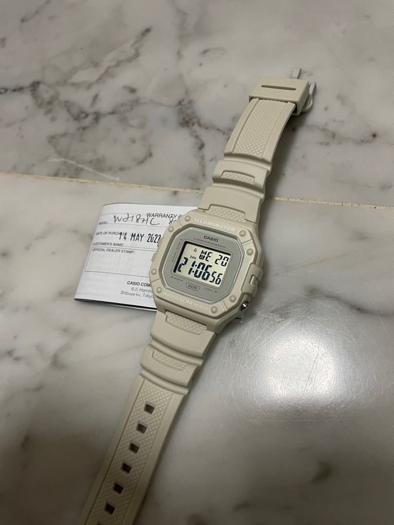 Casio Watch W218, Luxury, Watches on Carousell