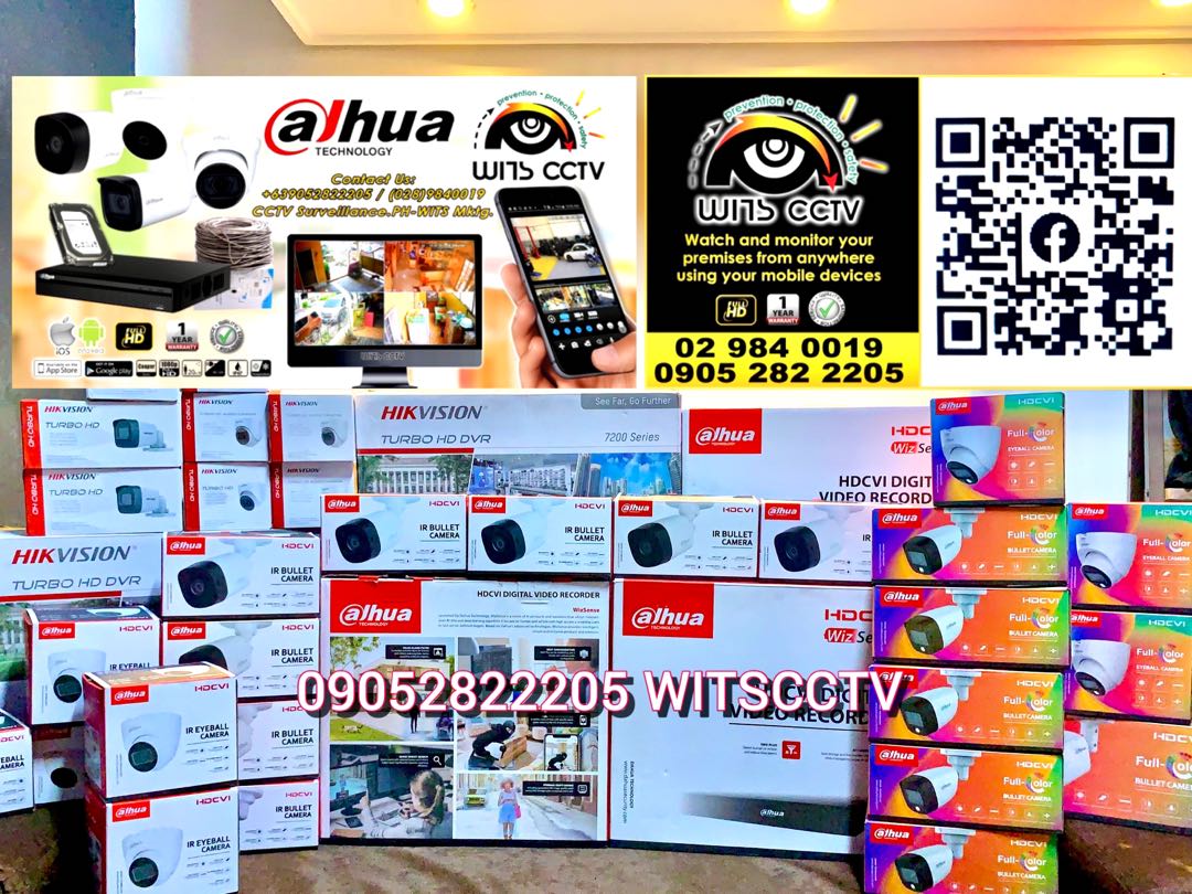 CCTV SALE indoor outdoor FREE INSTALLATION PROMO Dahua Hikvision ...