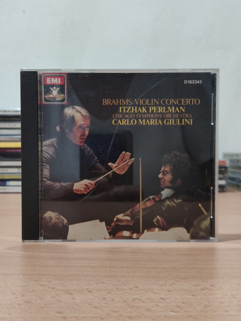 (CD) Brahms Violin Concerto Itzhak Perlman Chicago Symphony Orchestra ...