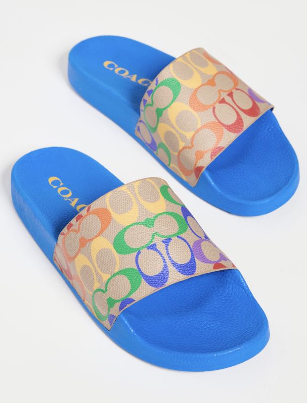Coach Men, Men's Fashion, Footwear, Slippers & Slides on Carousell
