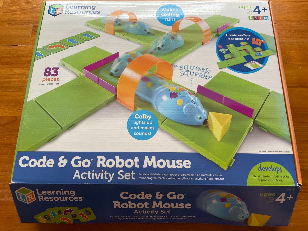 Code & Go Robot Mouse Activity Set (Learning Resources), Hobbies & Toys ...