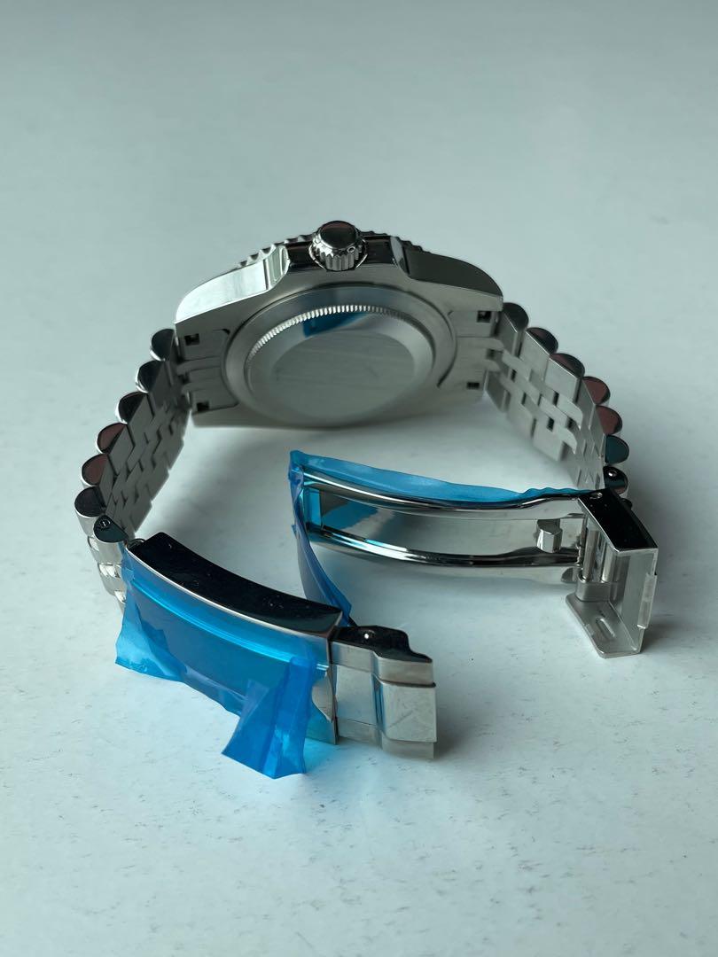 Custom Seiko Mod Lefty Sprite GMT Submariner, Men's Fashion, Watches ...