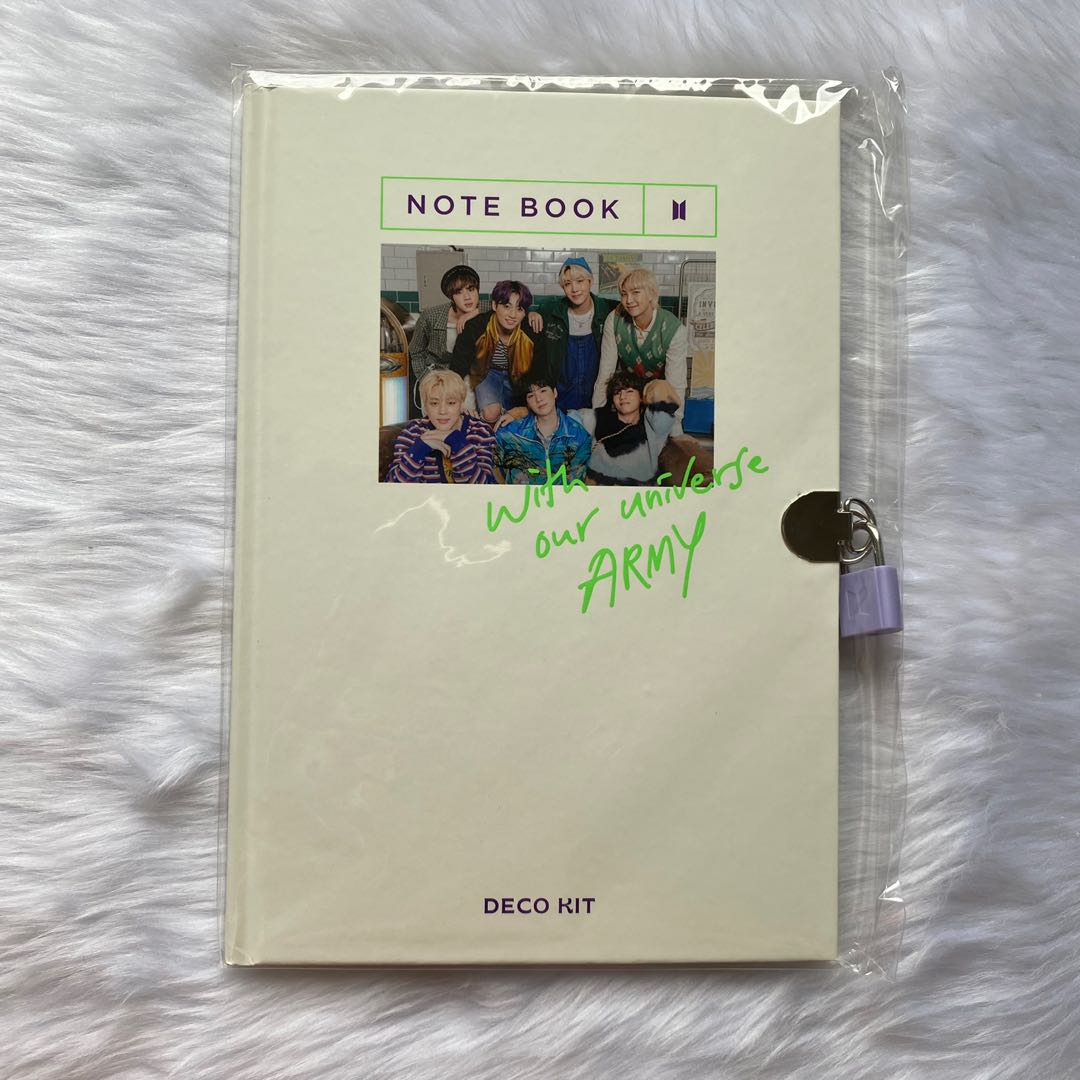 deco kit notebook w/ lock, Hobbies & Toys, Memorabilia & Collectibles ...