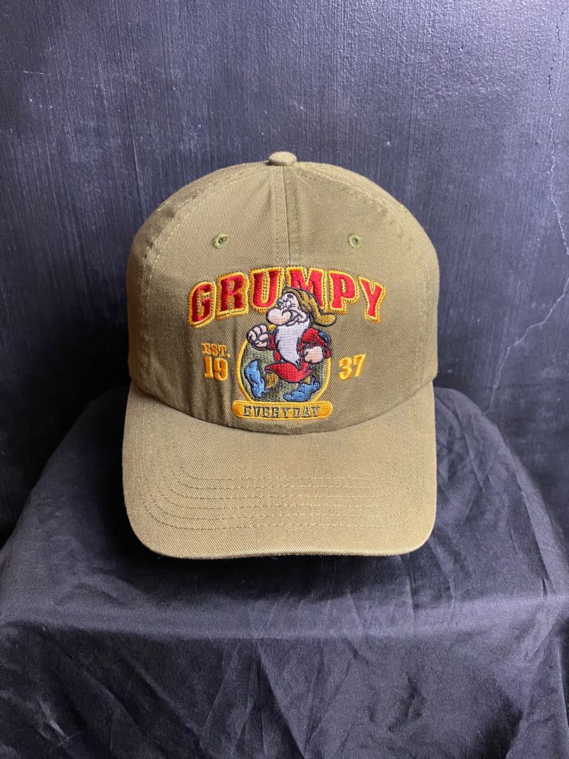 Disney Grumpy Cap, Men's Fashion, Watches & Accessories, Caps & Hats on ...