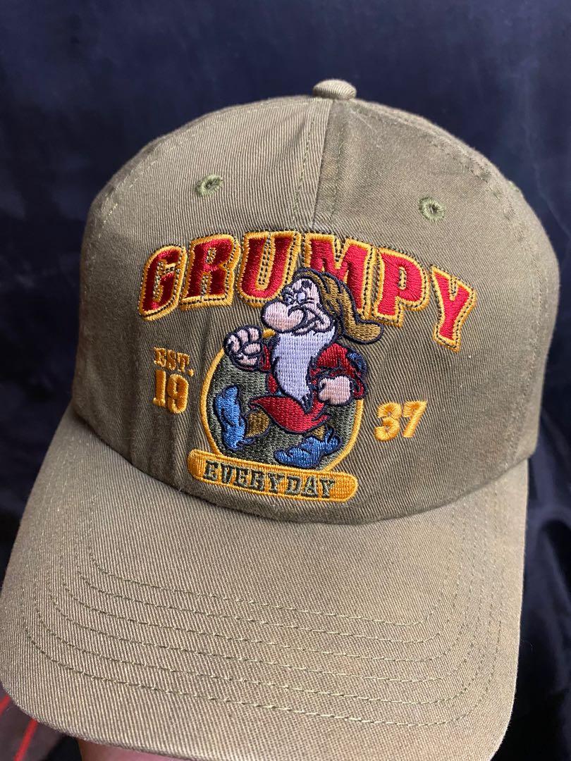 Disney Grumpy Cap, Men's Fashion, Watches & Accessories, Caps & Hats on ...