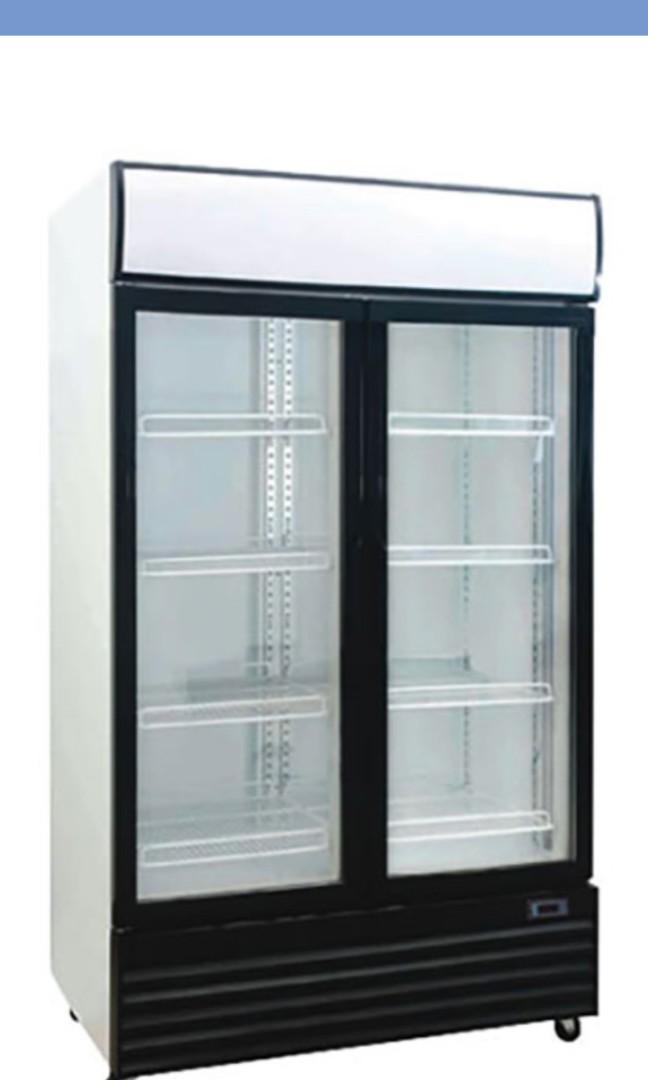 Double door upright chiller, TV & Home Appliances, Kitchen Appliances ...