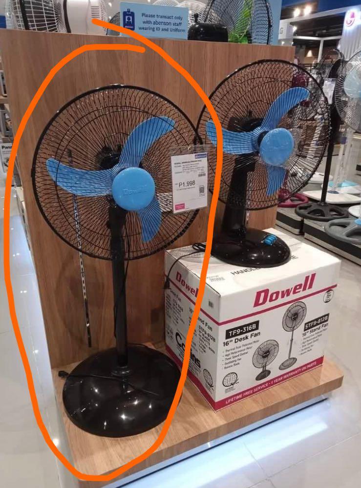 Dowel Stand Fan, Furniture & Home Living, Lighting & Fans, Fans on ...
