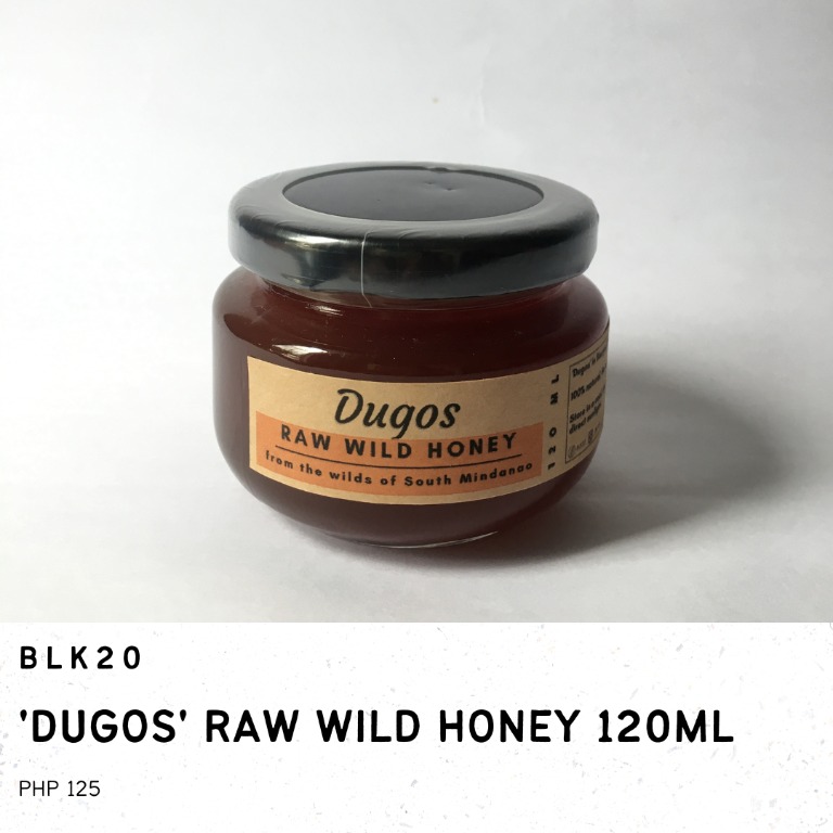 Dugos Raw Wild Honey from South Mindanao 120 ml, Food & Drinks, Gift ...