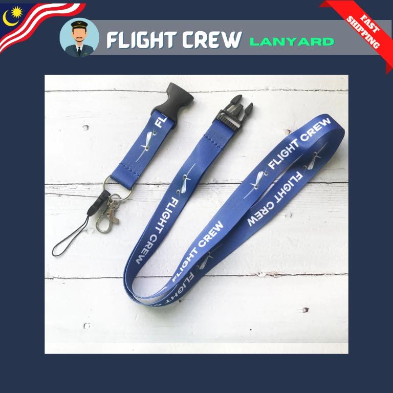 Flight Crew Premium Lanyard, Hobbies & Toys, Stationery & Craft ...