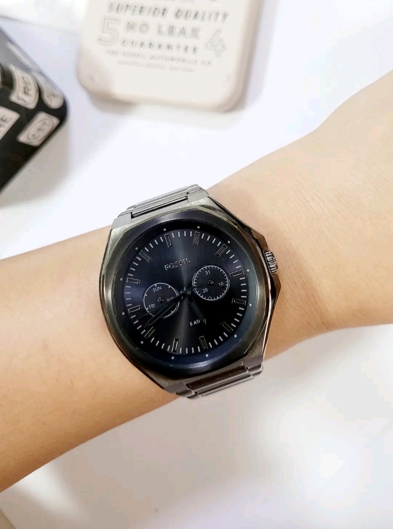 Fossil BQ2609 Black Watch free shipping, Men's Fashion, Watches ...