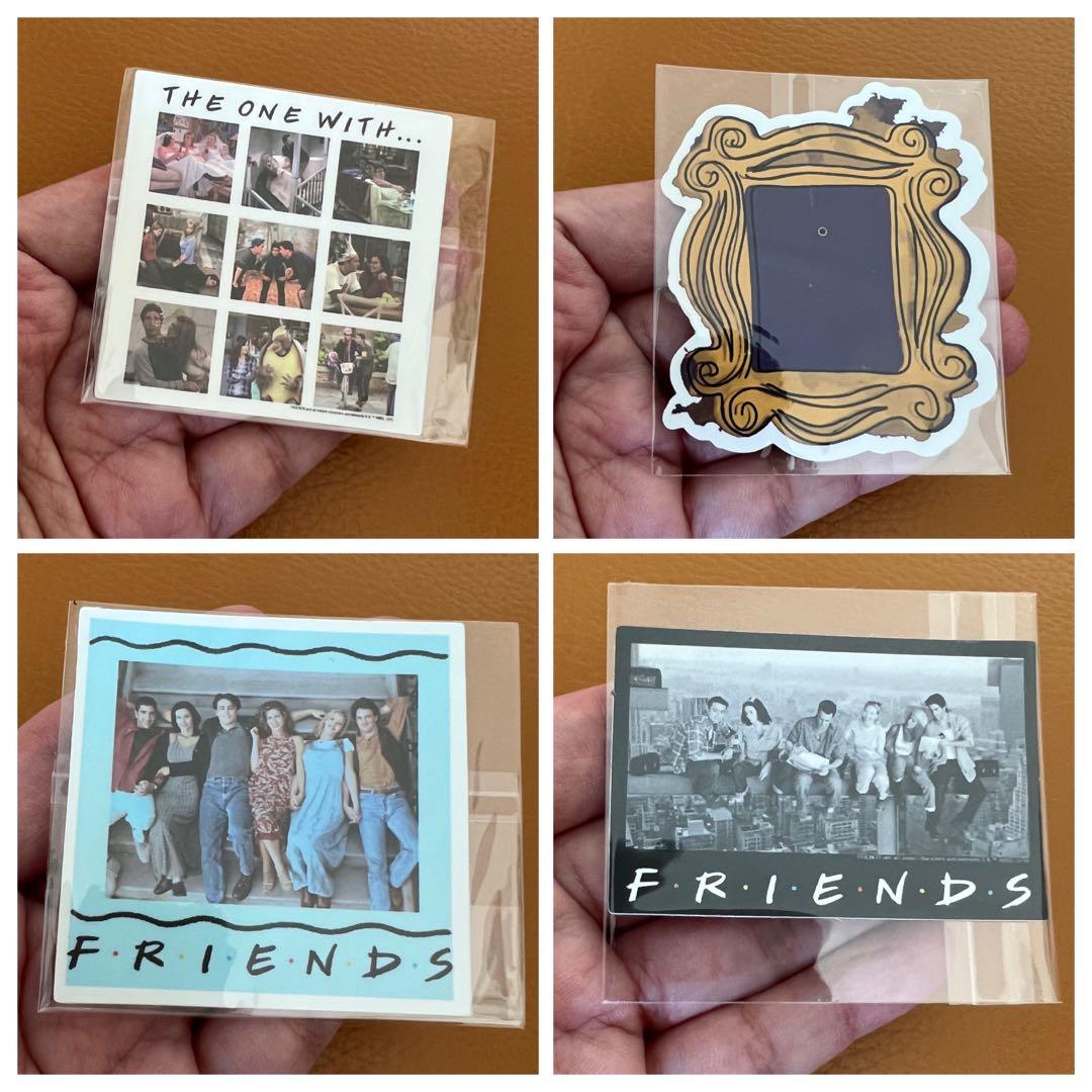 FRIENDS stickers Rachel Chandler Ross Joey Monica Phoebe sitcom $0.80 ...