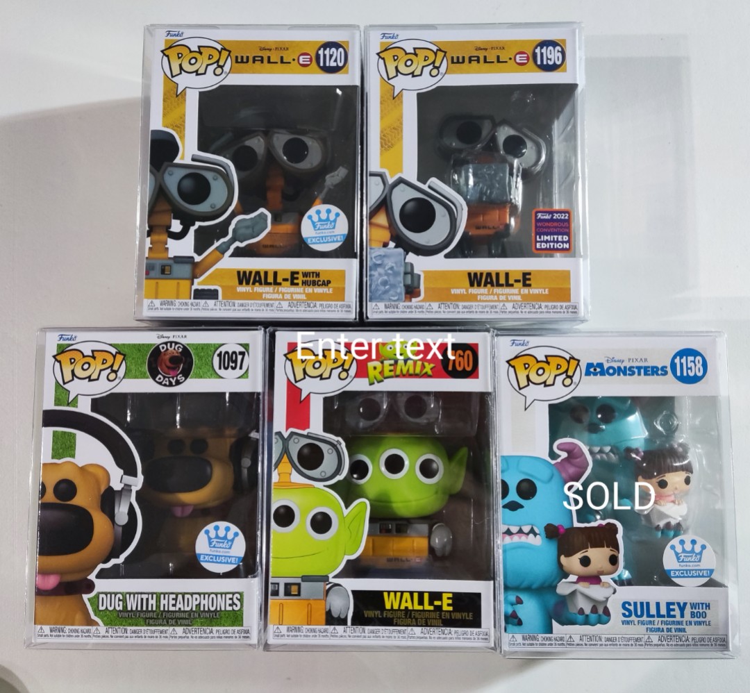 Funko Pop Disney Pixar, Hobbies & Toys, Toys & Games on Carousell