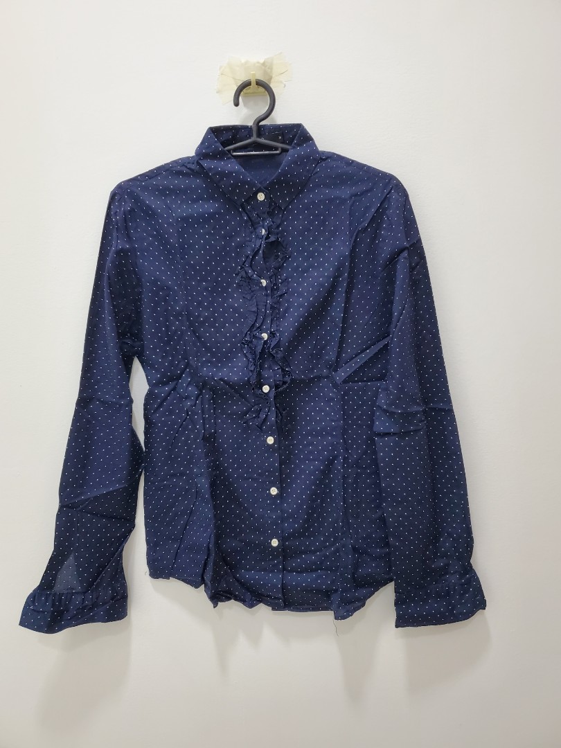 G2000 Navy Blue Long Sleeves, Women's Fashion, Tops, Longsleeves on ...
