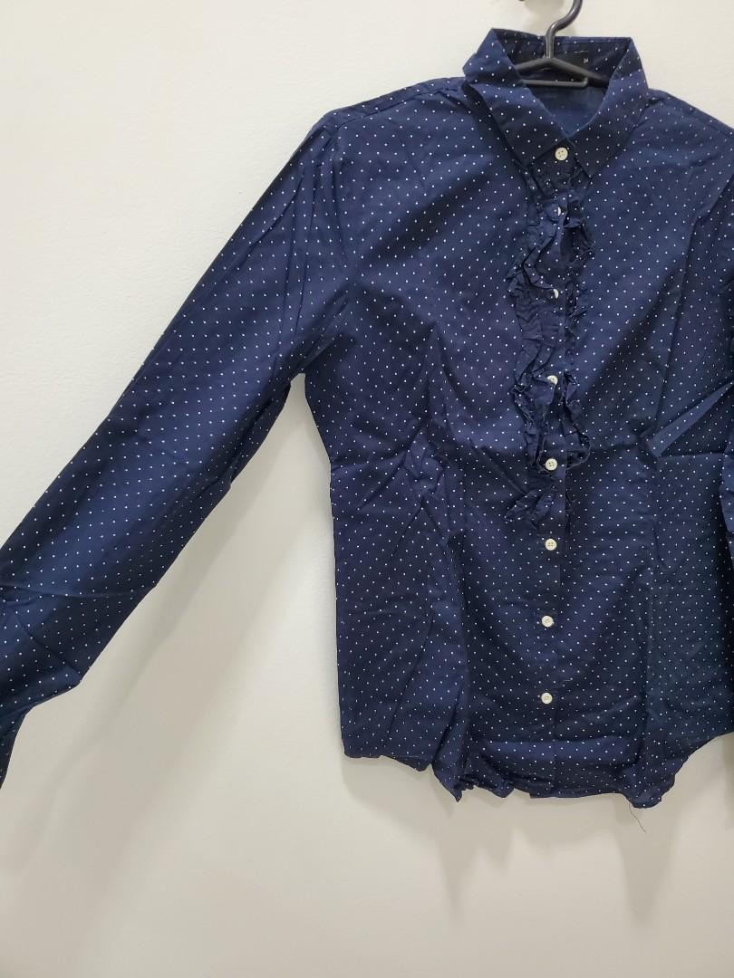 G2000 Navy Blue Long Sleeves, Women's Fashion, Tops, Longsleeves on ...