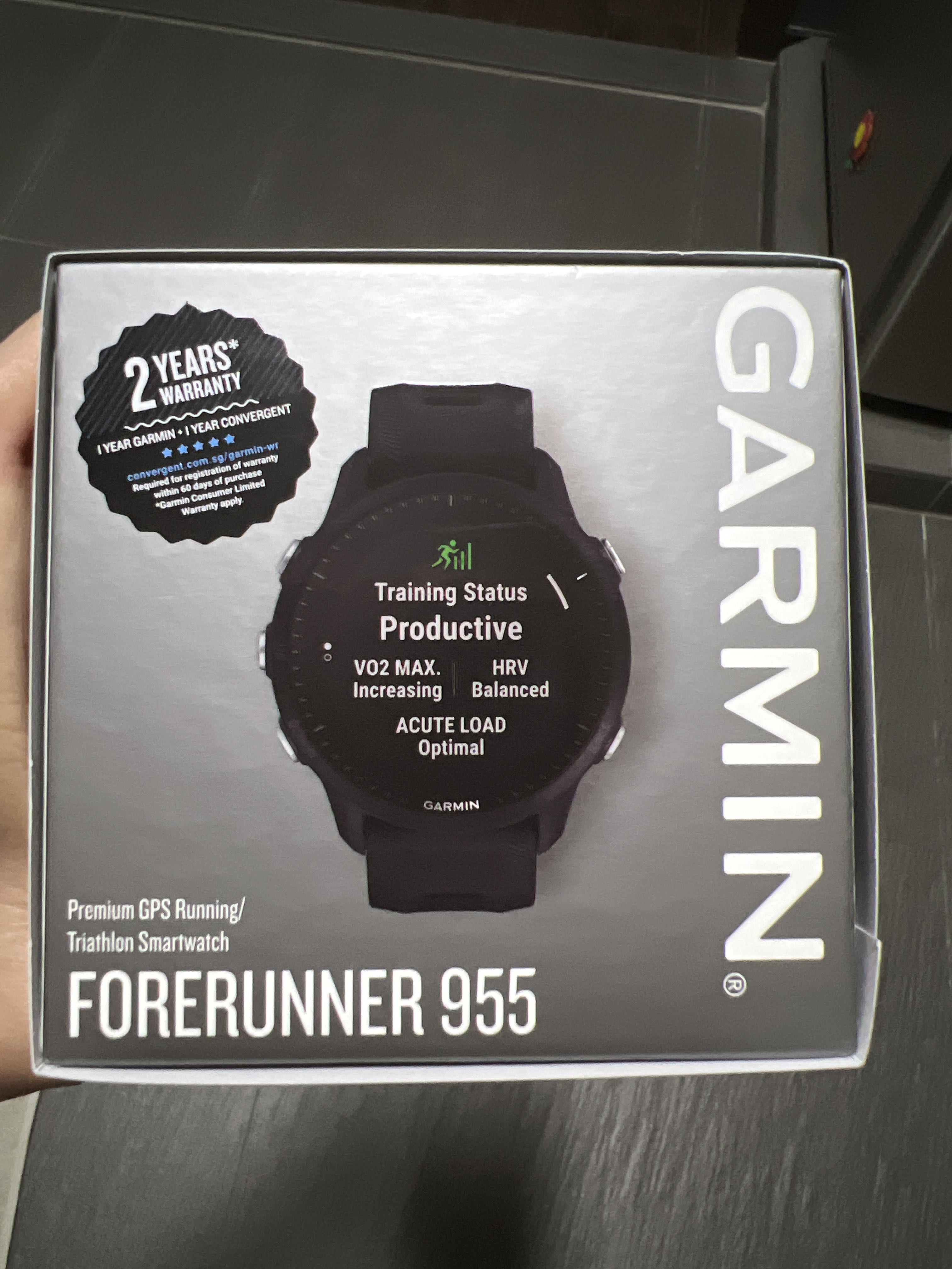 Garmin Forerunner 955 non-solar Black. BNIB, Mobile Phones & Gadgets ...