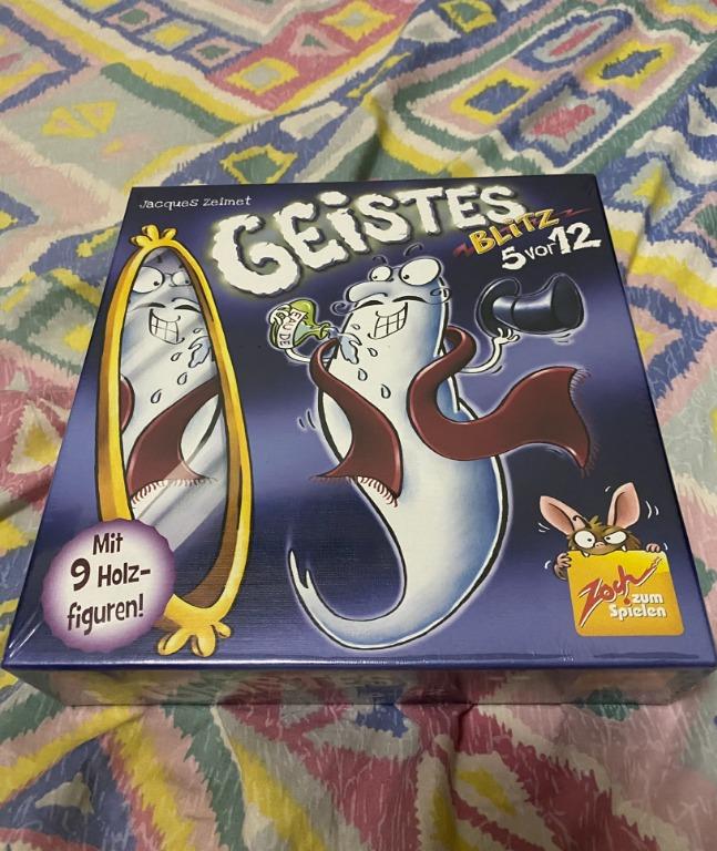Geistes Blitz 5vor12 快手鬼鬼 閃靈快手 Board Game 多國語言版 桌遊, 興趣及遊戲, 玩具 & 遊戲類 ...