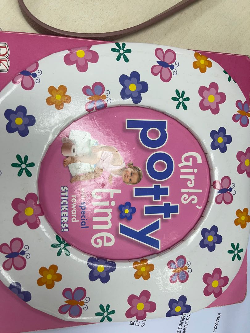 Girls’ Potty Time, 興趣及遊戲, 書本 & 文具, 兒童書籍 - Carousell