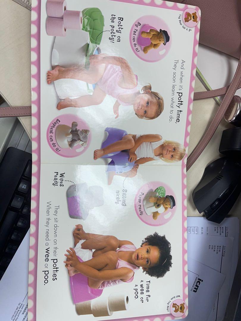 Girls’ Potty Time, 興趣及遊戲, 書本 & 文具, 兒童書籍 - Carousell
