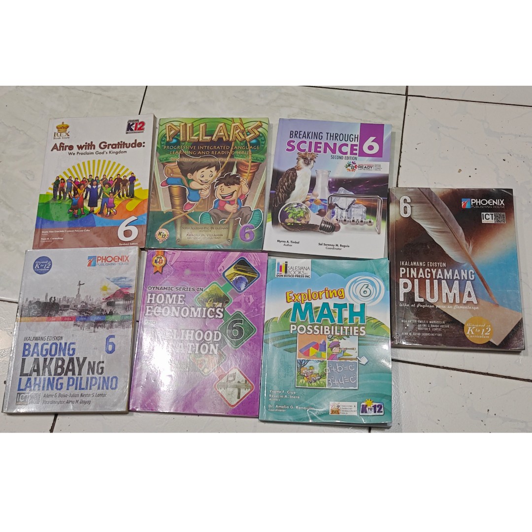 Grade 6 textbooks, Hobbies & Toys, Books & Magazines, Textbooks on ...