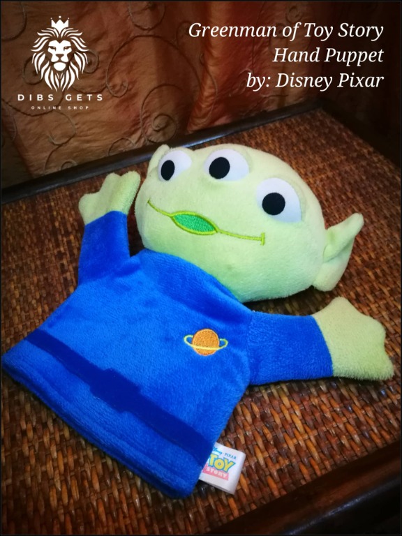 Greenman of Toy Story, authentic hand puppet, Hobbies & Toys, Toys ...