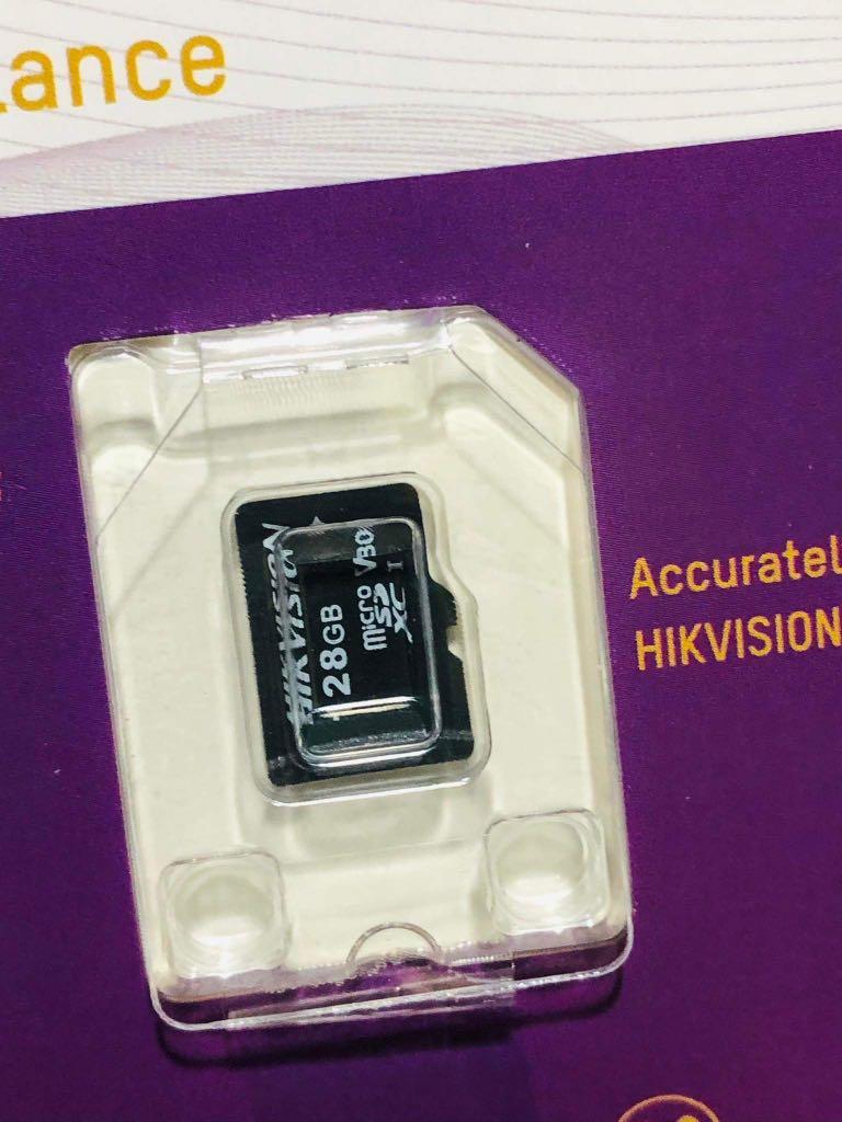 HIKVISION 128GB L2 MicroSD Card For Surveillance Class 10 HS-TF-L2/128G ...